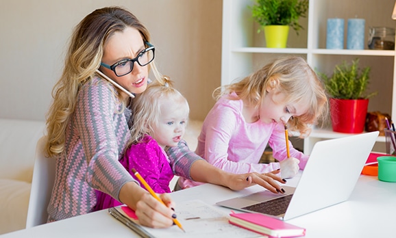 Tips for Parents Who Work From Home - Diversity Jobs